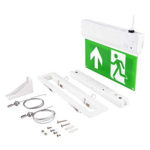 Fusion 2.7W LED 5-in-1 Emergency Self Test Exit Sign (FE3/5IN1/ST) | CEF