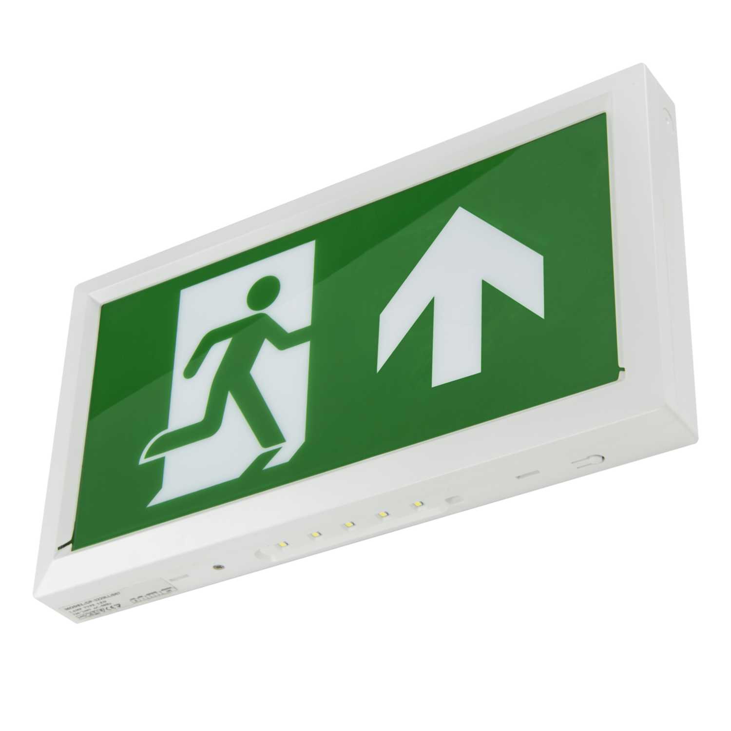 Fusion 3.5W LED Maintained Emergency Exit Box (FE3EB/ST) | CEF