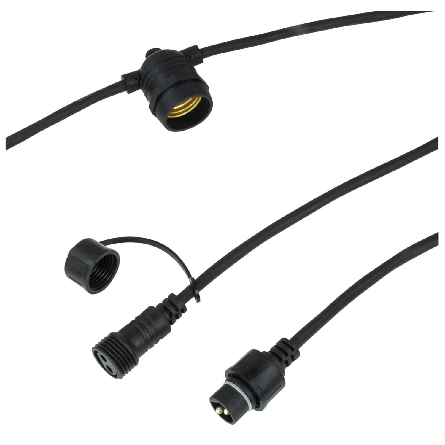 Fusion 5m Festoon String with 10 Pendants (0.5m Spacing) (FF5M0.5M) | CEF