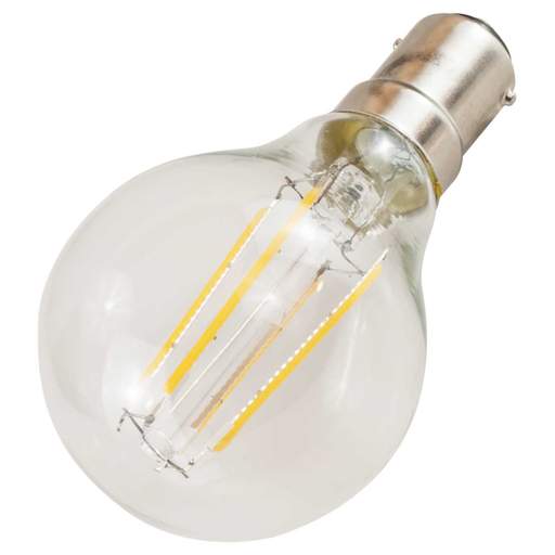 Fusion 4W SBC LED Non Dimmable Filament Golf Ball Lamp 2700K (FFDR4SBC ...