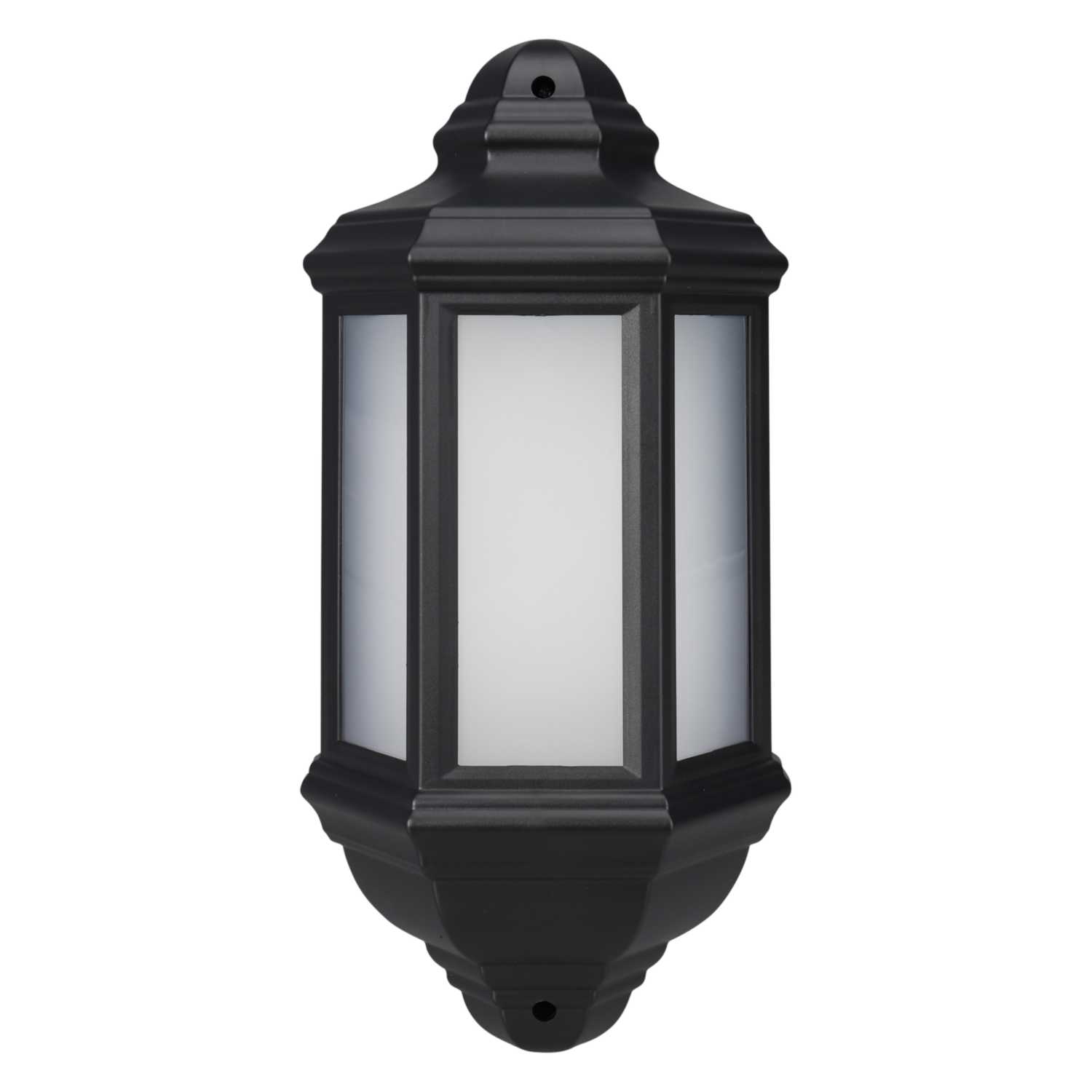 Fusion 7W LED Half Lantern Black (FHL) | CEF
