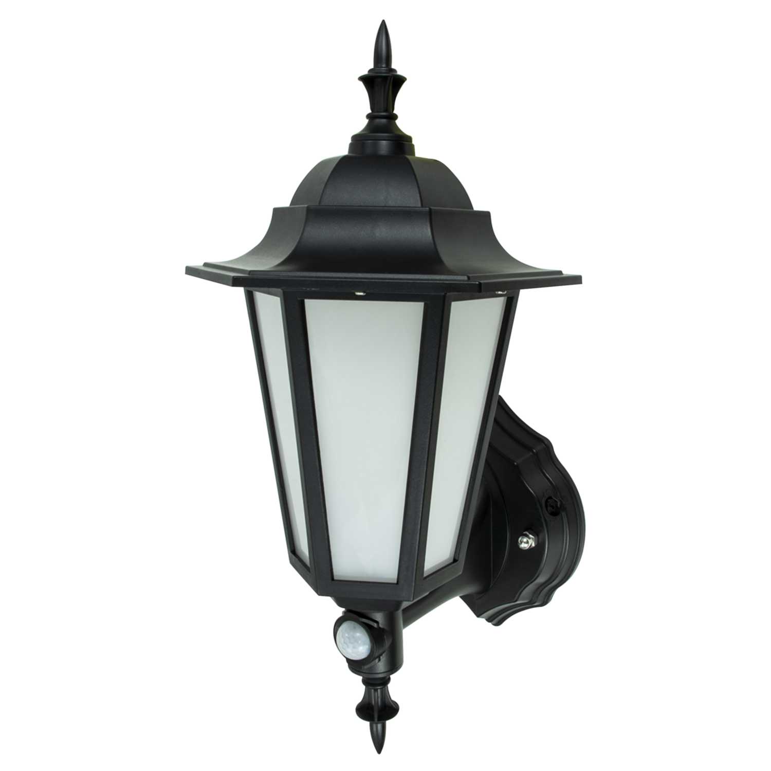Fusion 7W LED Lantern PIR Black (FLPIR) | CEF