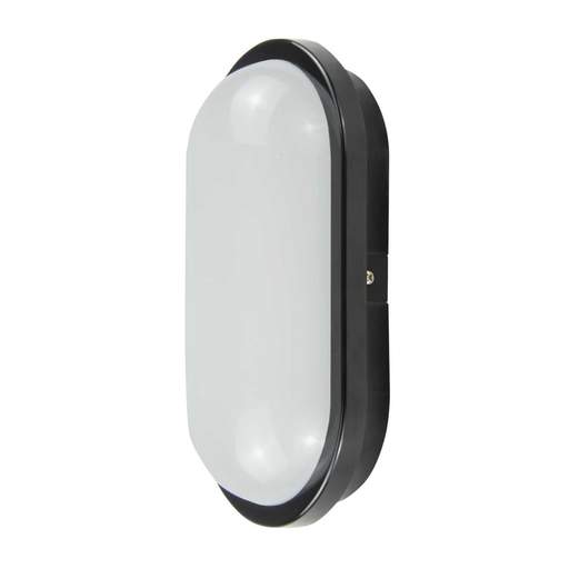 Fusion 10W LED Oval Orbit Bulkhead Black / Opal 4000K (FOORBIT) | CEF