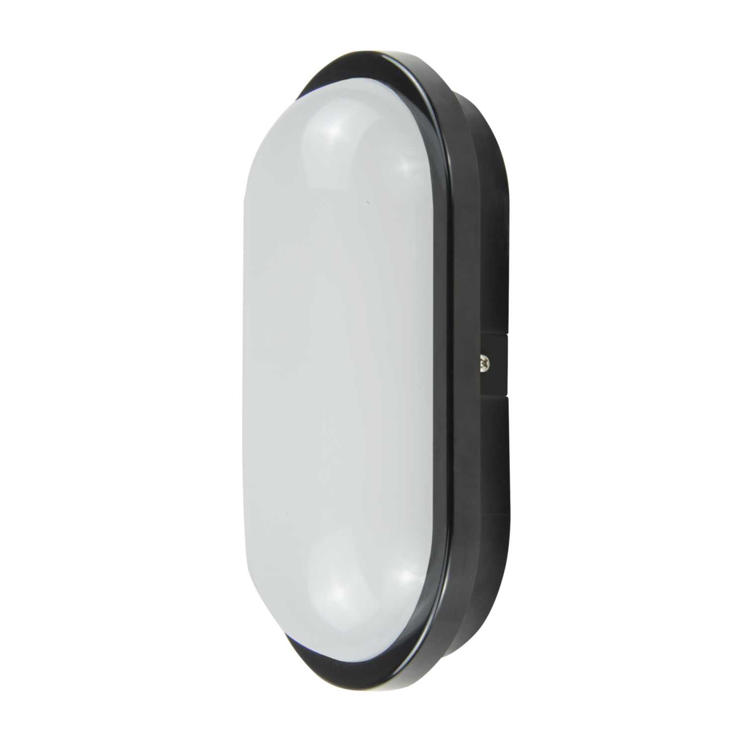 Fusion 10W LED Oval Orbit Bulkhead Black / Opal 4000K (FOORBIT) | CEF