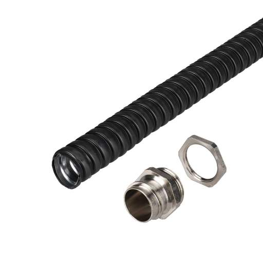 MCG 20mm Galvanised Steel PVC Conduit Contractor Pack [10m Reel & 10 ...