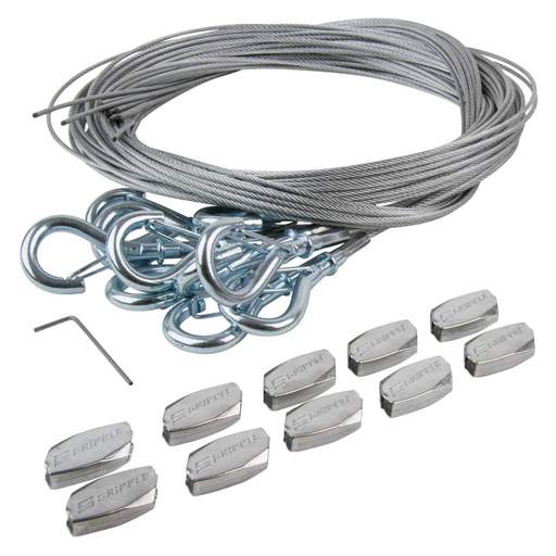 Gripple No.2 Snap Hook End Fixing 3m Length (Pack of 10) (HF2-HG-3M) | CEF