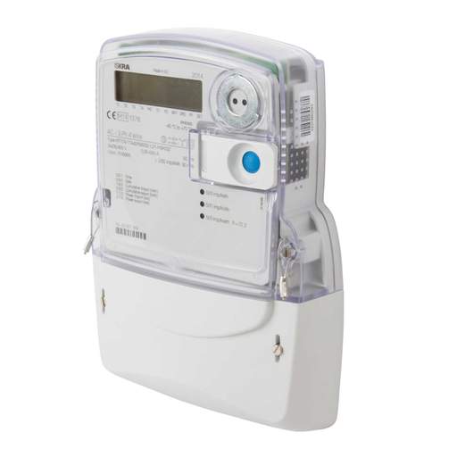 MCG 120A 3 Phase Multi Tariff 4 Wire kWh Meter with LCD Display (ISK ...