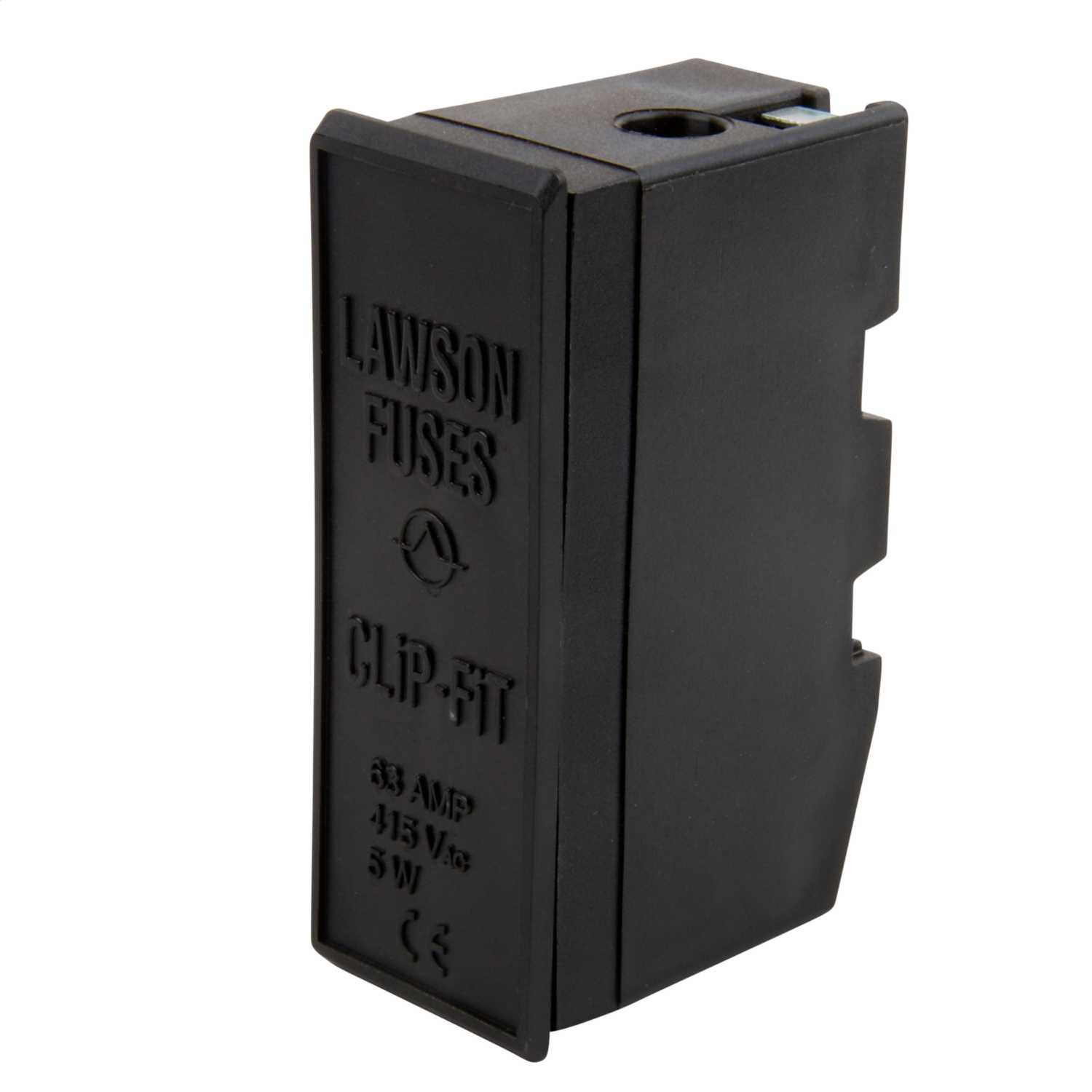 Lawson 63A Clipfit Fuse Holder Black (LCF63 FCFC BK) | CEF