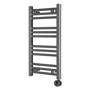 Levante 150W Thermostatic Electric Towel Rail Ladder Style Straight ...