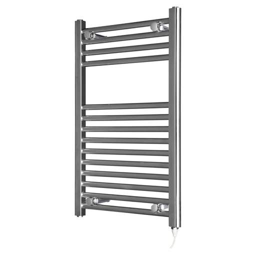 Levante 150W Standard Electric Towel Rail Ladder Style Curved Chrome ...