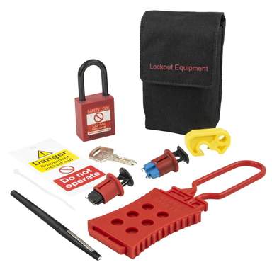 MCG Domestic Installer Non Conductive Lockout Kit (LOTO KIT D) | CEF