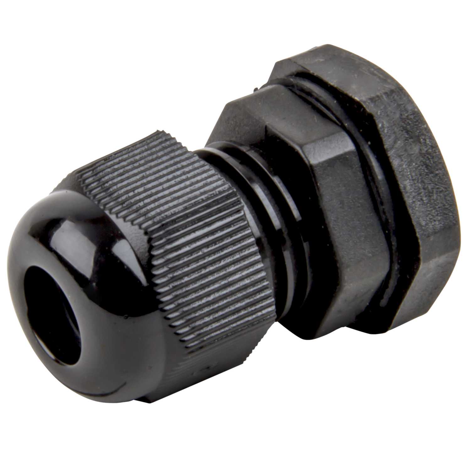 MCG 16mm IP68 Compression Gland with Locknut Black (Pack 0f 10) (M16GB ...