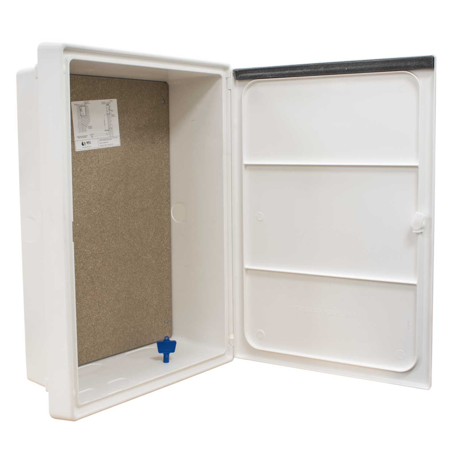 3 Phase Recessed Electric Meter Box White ( METER/3PHASE ) | CEF