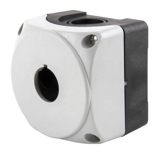 MCG 1 Way Plastic Empty Pushbutton Station Grey IP65 (PBS1) | CEF