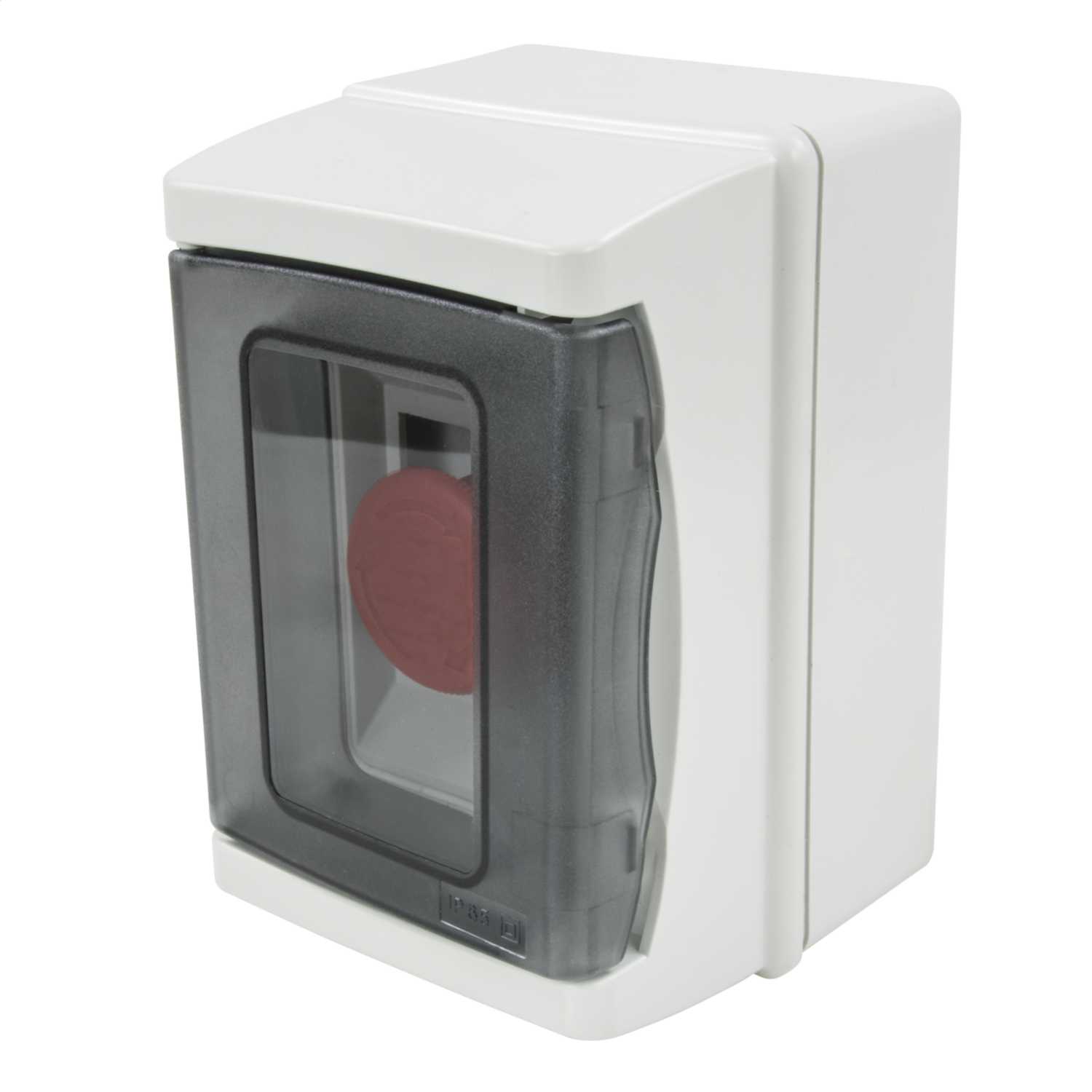 MCG Emergency Stop Twist Release Enclosed Pushbutton Station IP65 (PBS1 ...