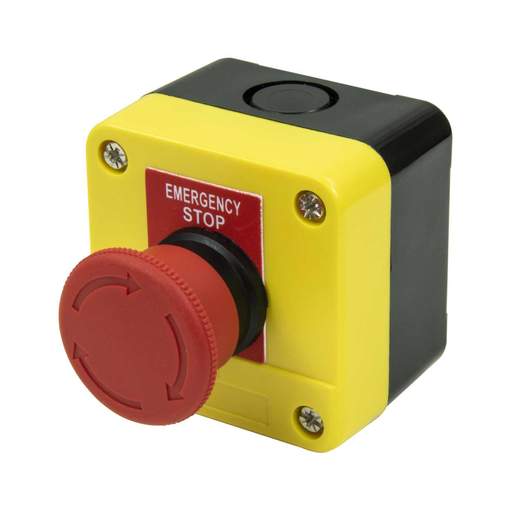 MCG Emergency Stop Twist Release Pushbutton Station IP65 (PBS1 ES) | CEF