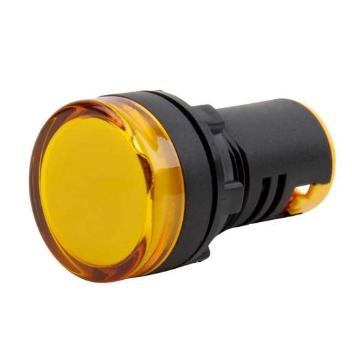 MCG 110V 22.5mm LED Indicator Lamp Amber (PL22-110Y) | CEF