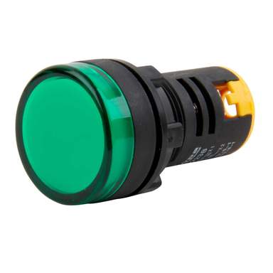 MCG 24V 22.5mm LED Indicator Lamp Green (PL22-24G) | CEF