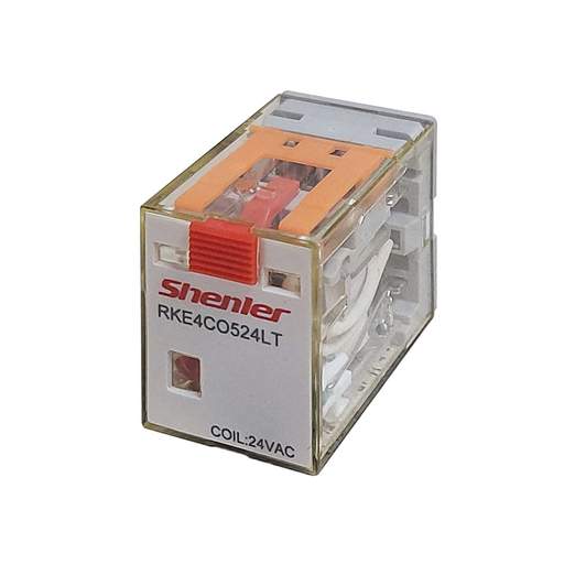Shenler 14 Pin 24V AC 5A 4 Pole Miniature Changeover Plug In Relay ...