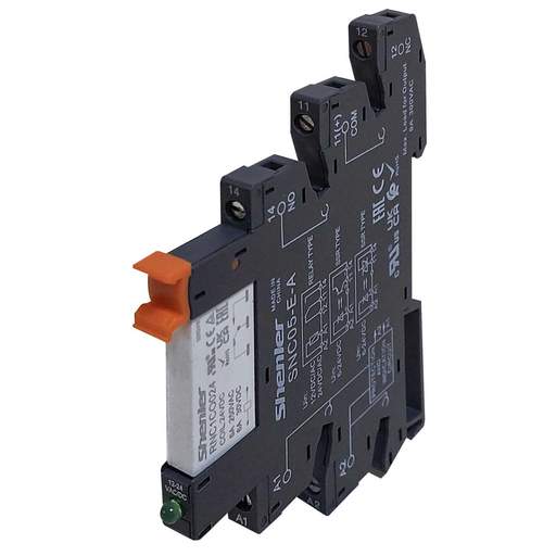 Shenler 24V AC / DC SPCO Interface Relay Module (RNC1CO024/SNC05-E-A) | CEF