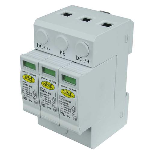 MCG 3 Module 600V DC Type 2 Surge Protector (SPD PV600) | CEF
