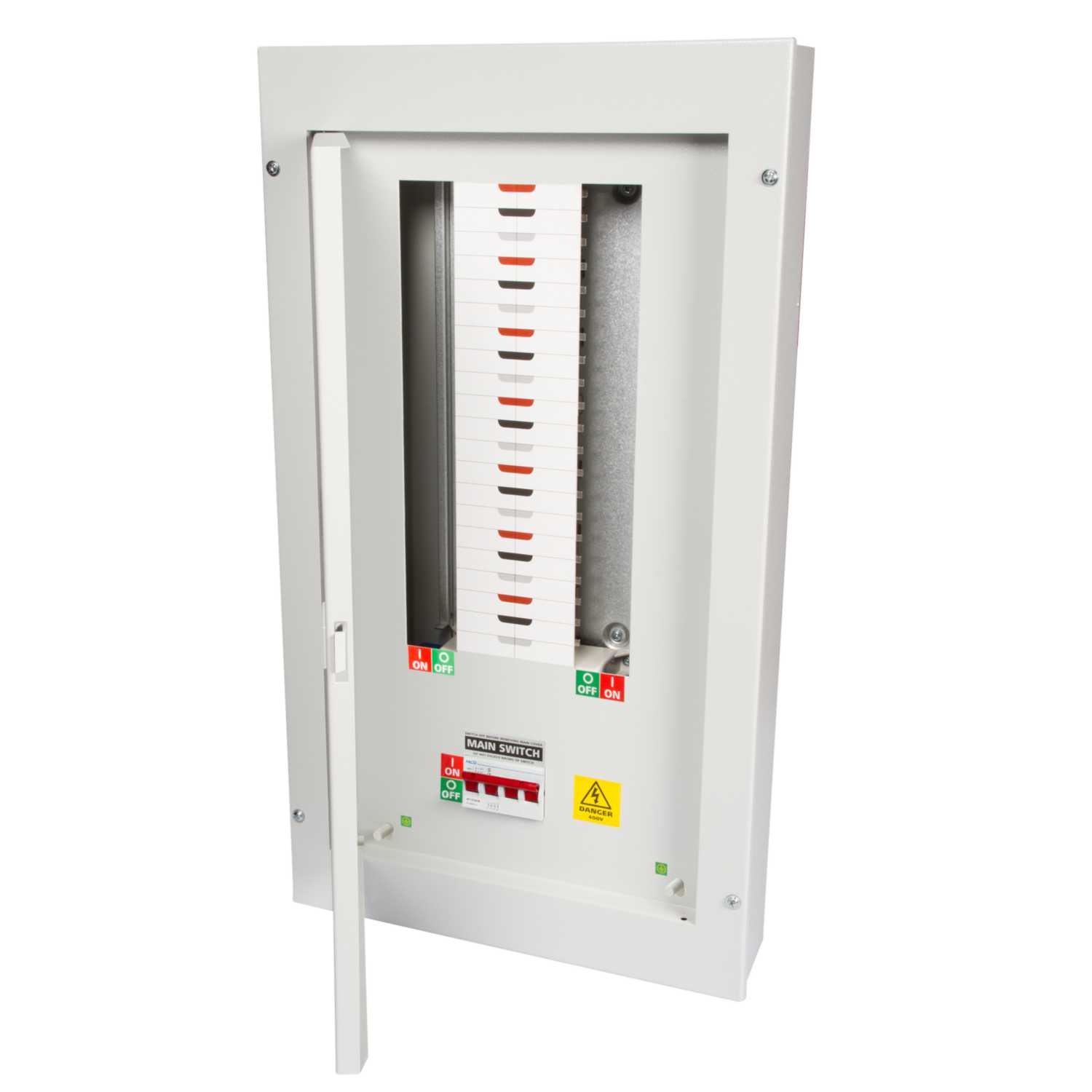 MCG 14 Way TP+N Type B Distribution Board with 125A Incomer (TPNR14-SD ...