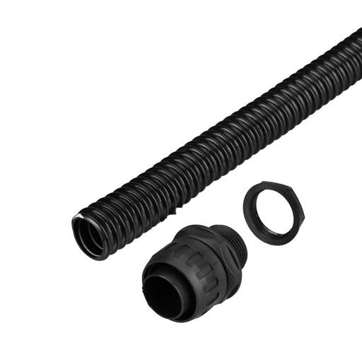 MCG 25mm PVC Spiral Conduit Contractor Pack (10m Reel and 10 Glands ...