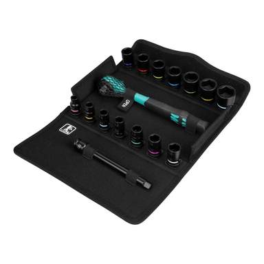 Wera 16 Piece SB 12 Zyklop Comfort Ratchet Set (WERA005530) | CEF
