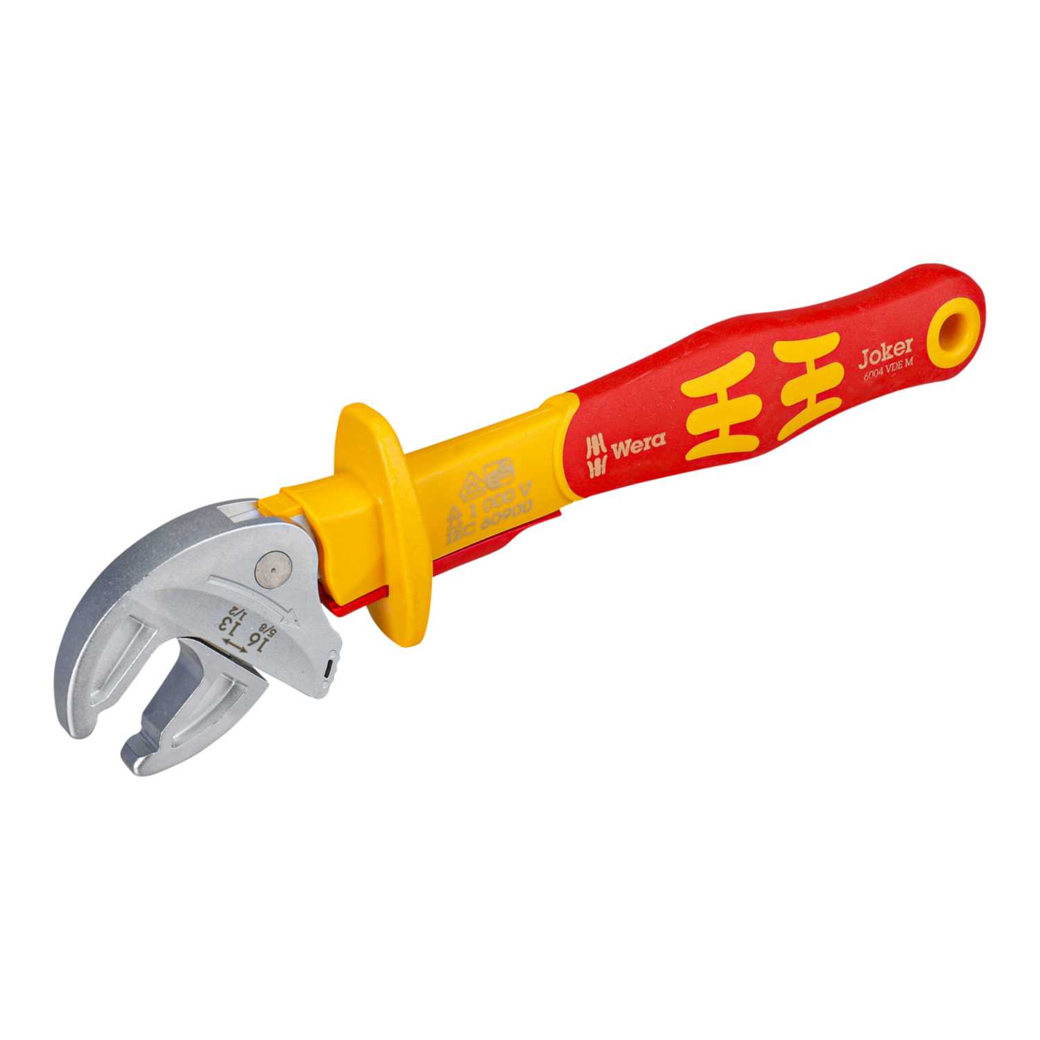 Wera 6004 Joker VDE M Self Setting Spanner 13-16mm (WERA020152) | CEF