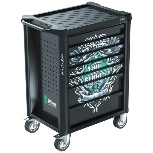 Wera 94 piece 9700 Tool Rebel Roller Cabinet 1 (WERA150130) | CEF
