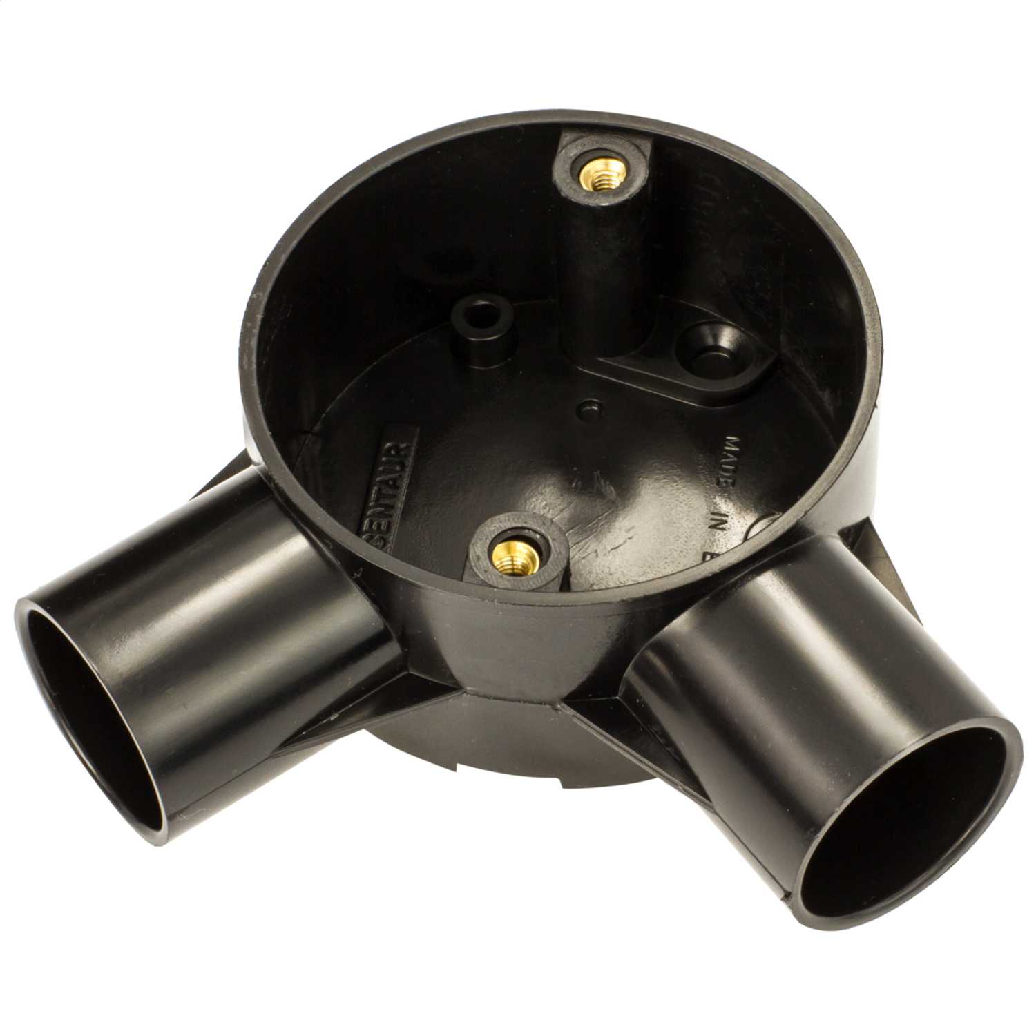 Centaur 25mm PVC Conduit Angle Box Black (Sold in 1's) (25 CRB 4B) | CEF
