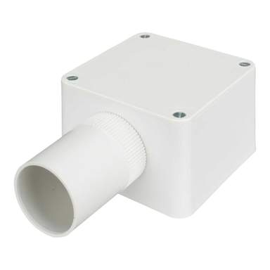 Centaur 32mm PVC Terminal Box White (Sold in 1's) (32 SRB 2W) | CEF