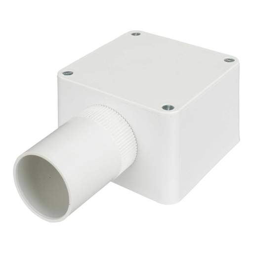 Centaur 32mm PVC Terminal Box White (Sold in 1's) (32 SRB 2W) | CEF