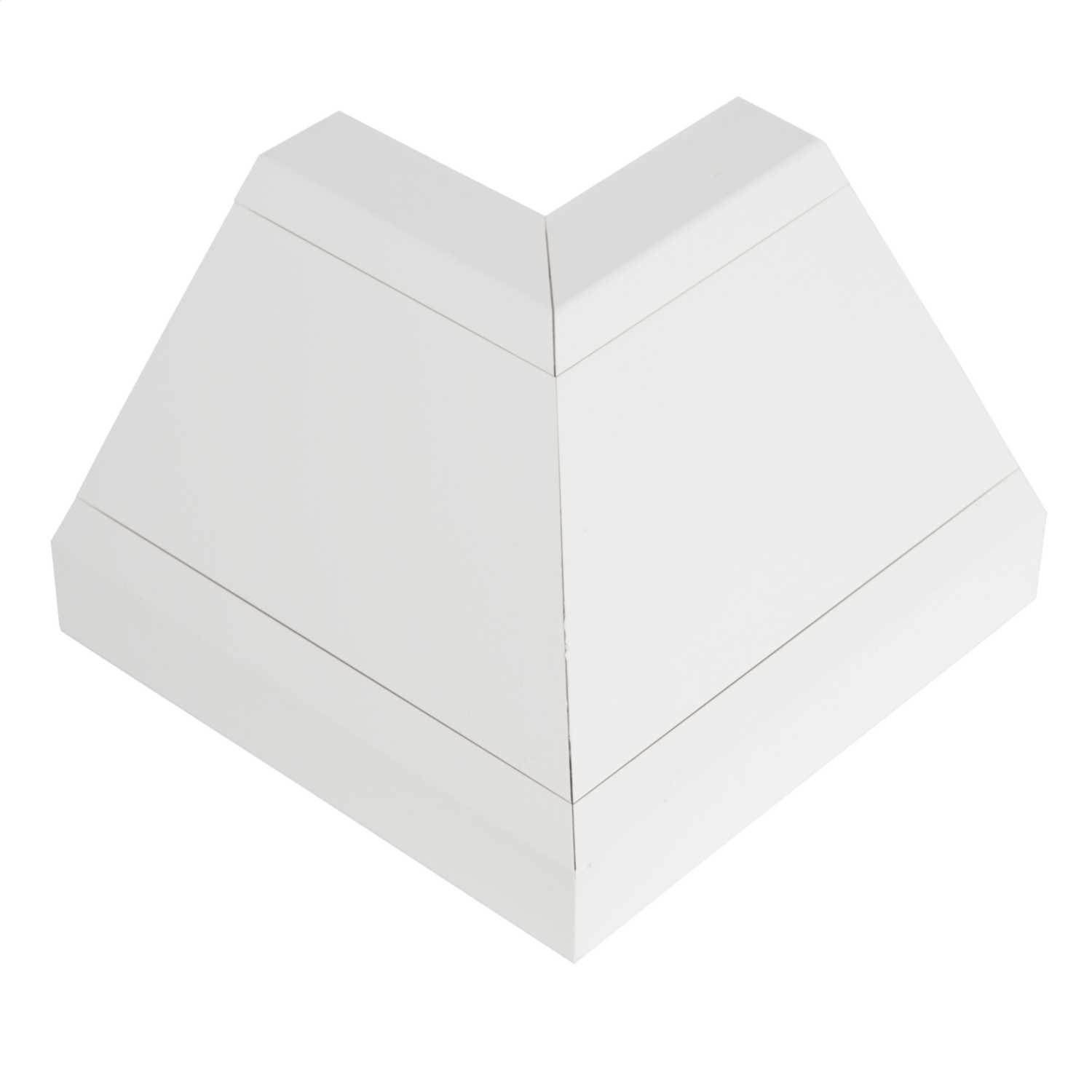 Centaur Bench Trunking External Angle Fabricated White (Sold in 1's ...