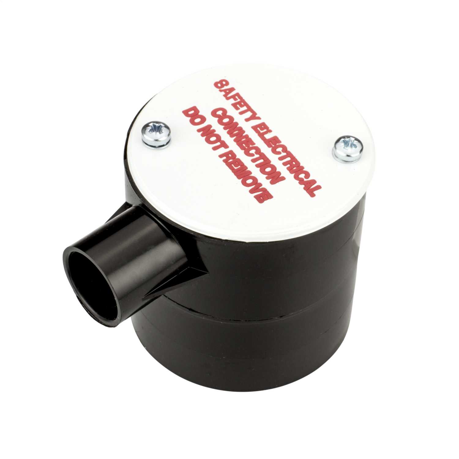 Centaur 20mm Conduit Earth Electrode Box Black (Sold in 1's) (CEB 1B) | CEF