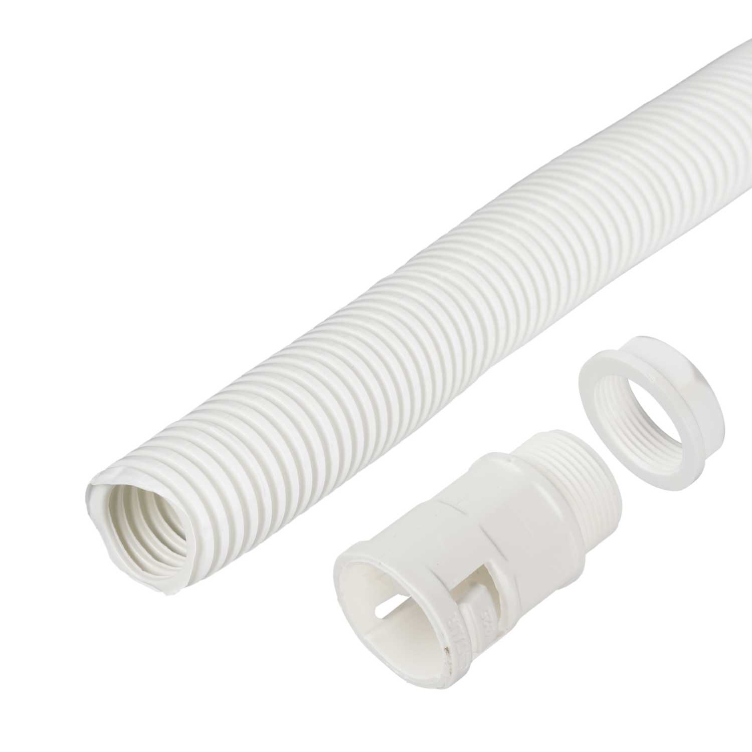 Centaur 25mm Conduit Contractor Pack White (10m Reel and 10 Glands ...