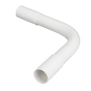 Centaur 32mm PVC Heavy Gauge Normal Bend Fitted with 2 Couplers White ...