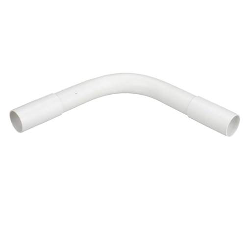 Centaur 32mm PVC Heavy Gauge Normal Bend Fitted with 2 Couplers White ...