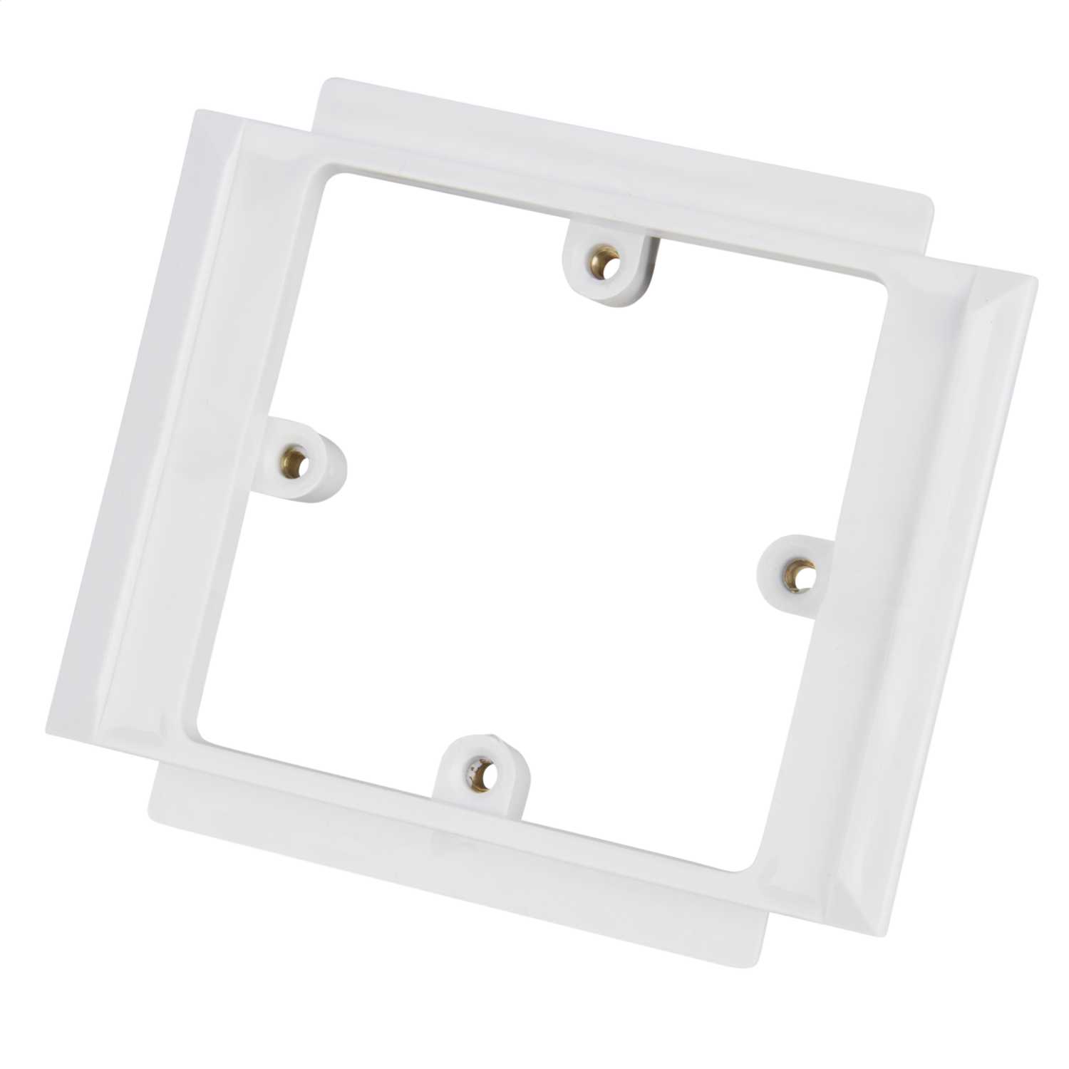 Centaur 1 Gang Maxi Trunking Socket Plate White (Sold in 1's) (CSP 1W ...