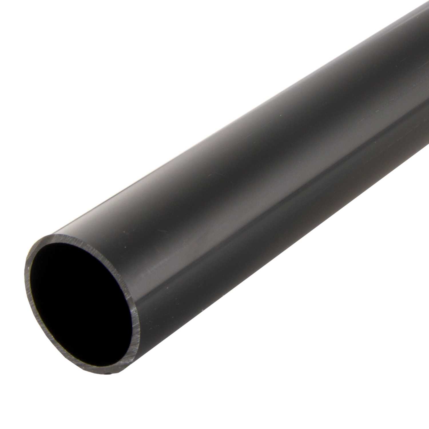 Centaur 50mm PVC Round Conduit Heavy Gauge Black (3m Length) (HG 50B) | CEF