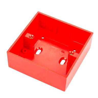 Centaur 1 Gang 32mm PVC Surface Box Square Corners Red (SB 3R) | CEF
