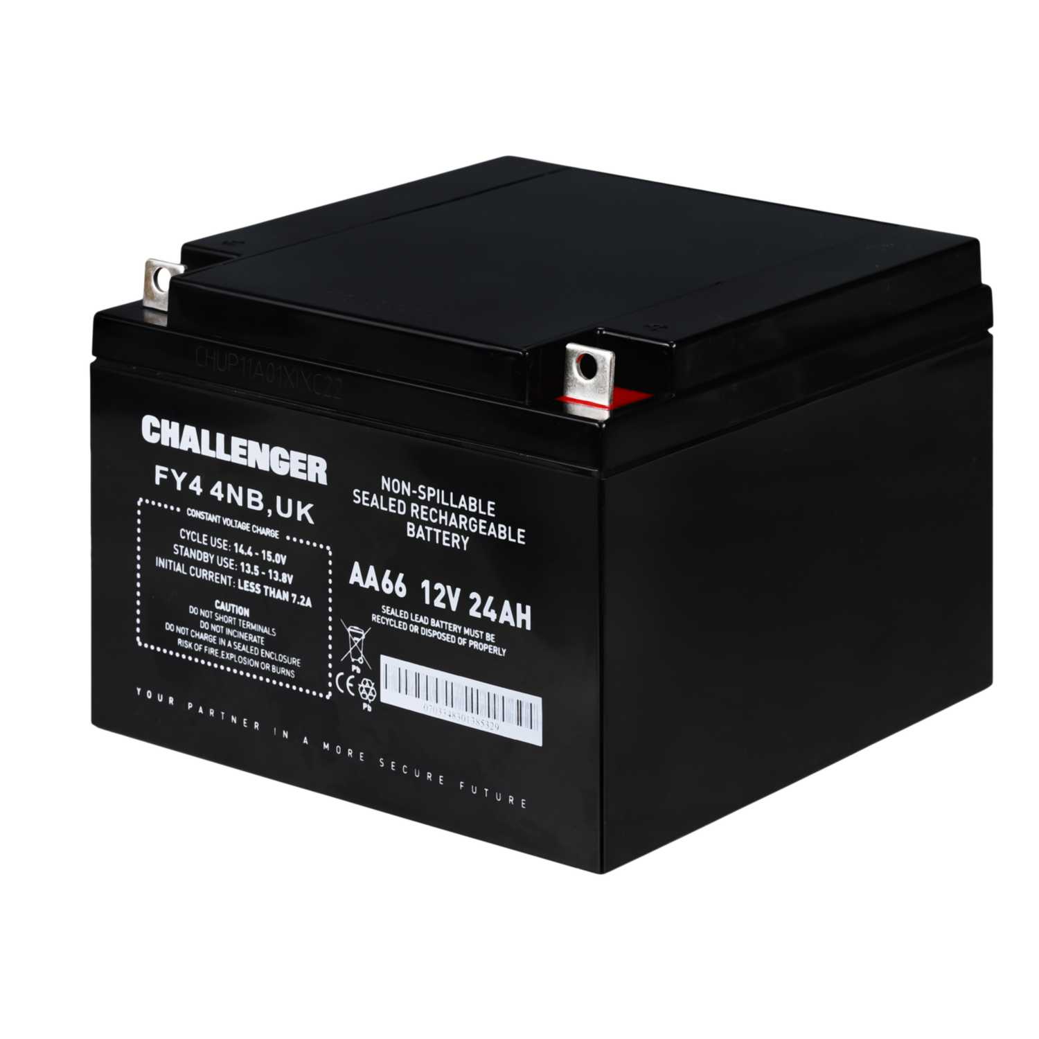 Challenger 24Ah 12V Sealed Lead Acid Battery (AA66) | CEF