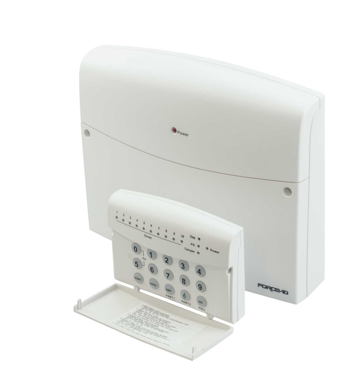 Challenger 10 Zone Panel with Remote LED Keypad (AP11LED) | CEF