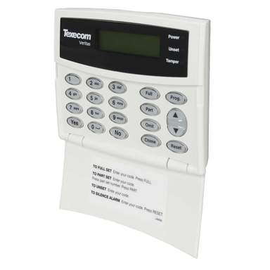 Texecom LCD Remote Keypad for use with Veritas Alarm Panels (AP50LRKP ...