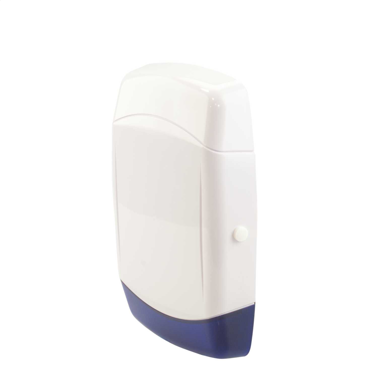 Challenger LED External Sounder and Strobe Unit White with Blue Lens ...