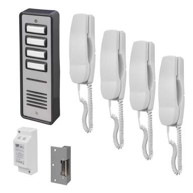Bell Systems 4 Way Audio Door Entry Kit (DE4) | CEF