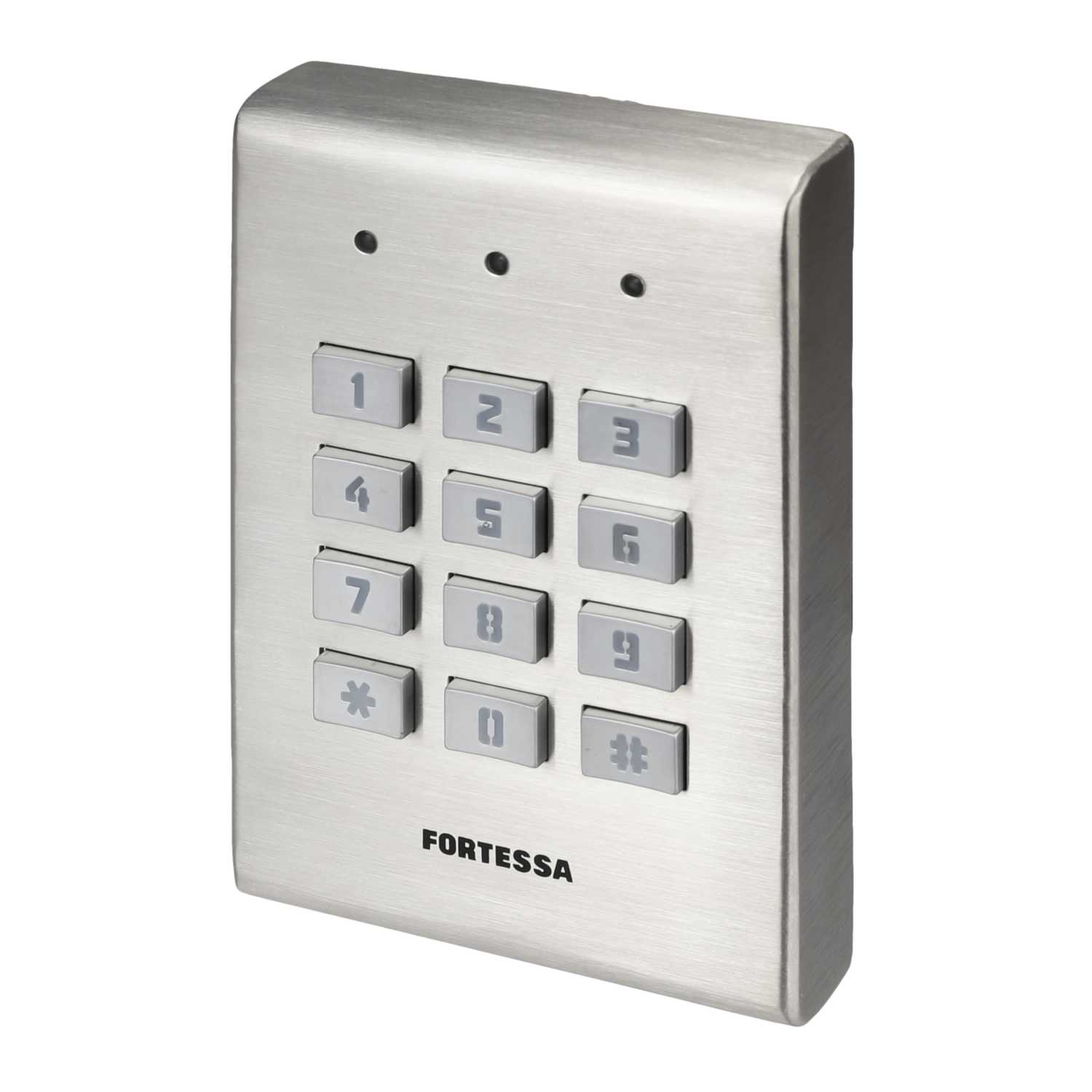 Fortessa Surface Mount Keypad Stainless Steel (FTK1) | CEF