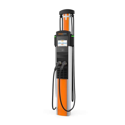 Chargepoint 22kW Charging Pedestal with 2 x 5.5m Tethered Leads (5 Year ...