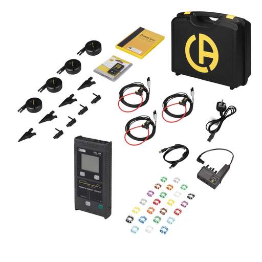 Chauvin-Arnoux PEL104 Professional Power and Energy Logger Kit (PEL104 ...