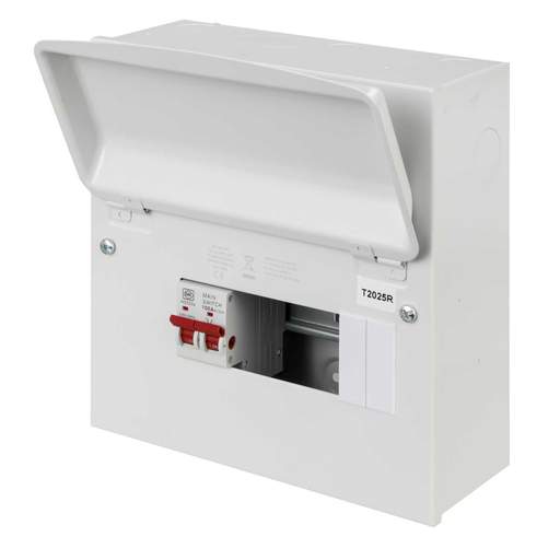 MK Sentry 8 Way 100A Isolator Incomer Metal Clad Consumer Unit ...